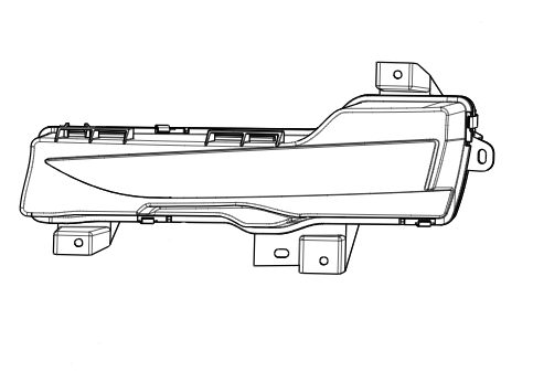 LAMP ASSEMBLY FASCIA LAMP SAE BASE LEFT HAND - EcoMotion Auto